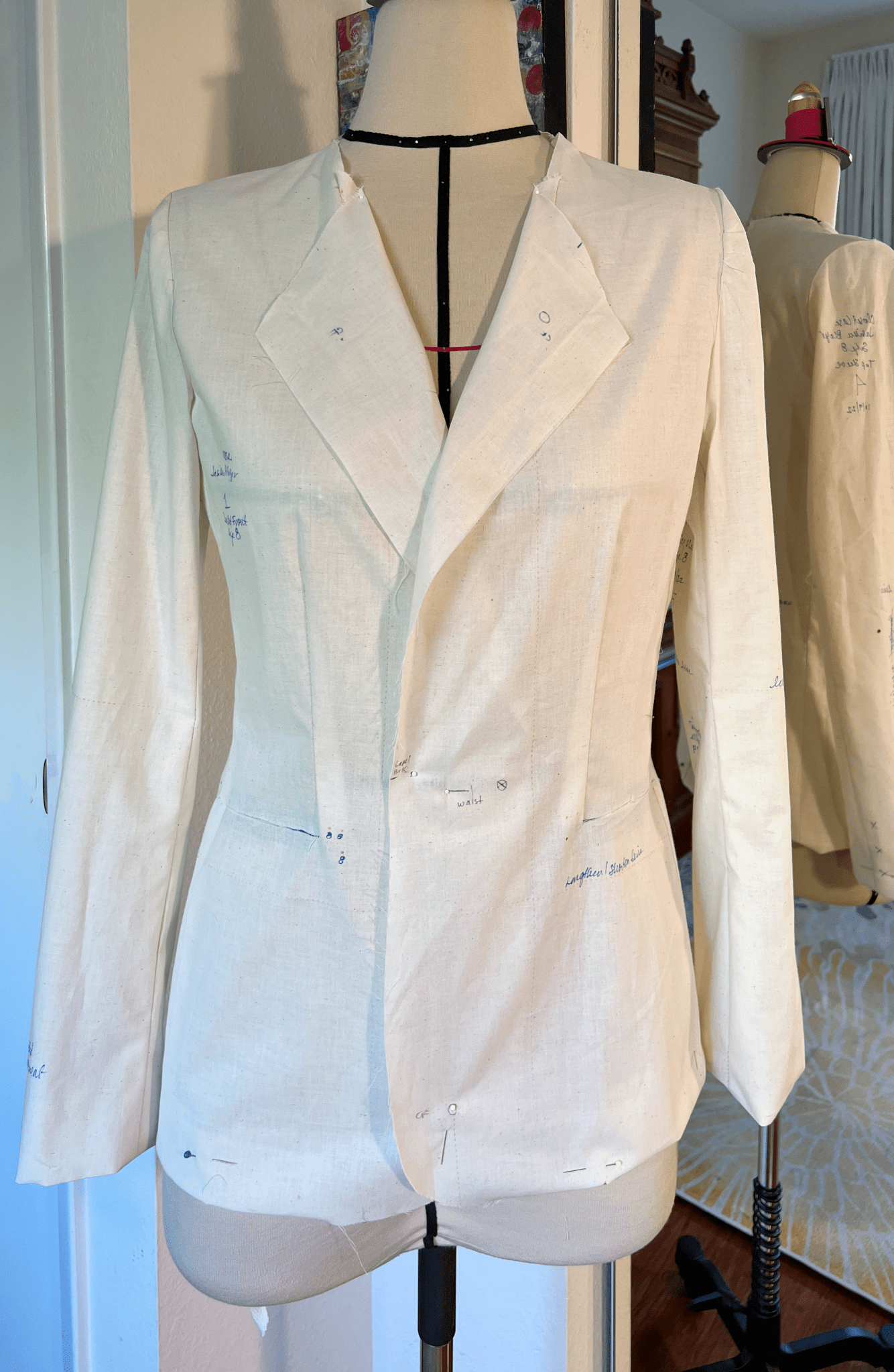 Making the Jasika Blazer: The Muslin – Jennifer Hartnett-Henderson